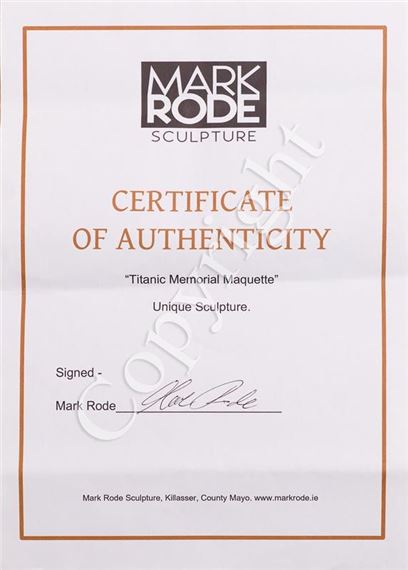 Mark Rode | Titanic Memorial Maquette | MutualArt