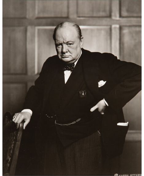 Yousuf Karsh | Winston Churchill | MutualArt