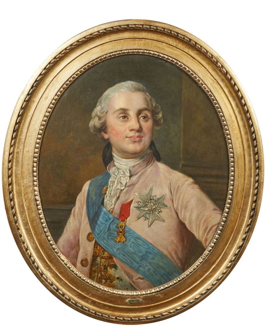 Joseph-Siffred Duplessis | Portrait of Louis XVI wearing the Golden ...