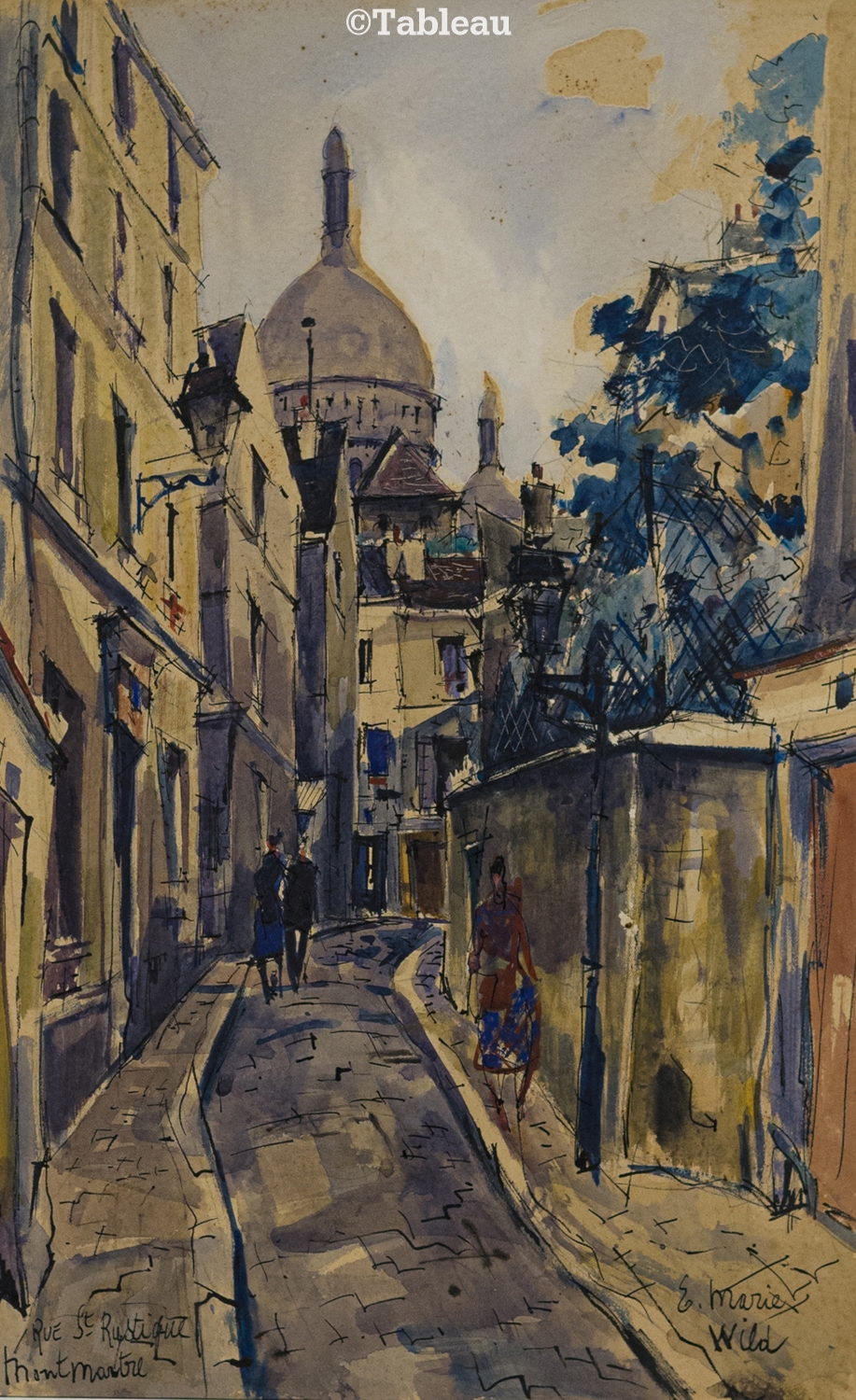 Elizabeth Marie Wild | Montmatre | MutualArt