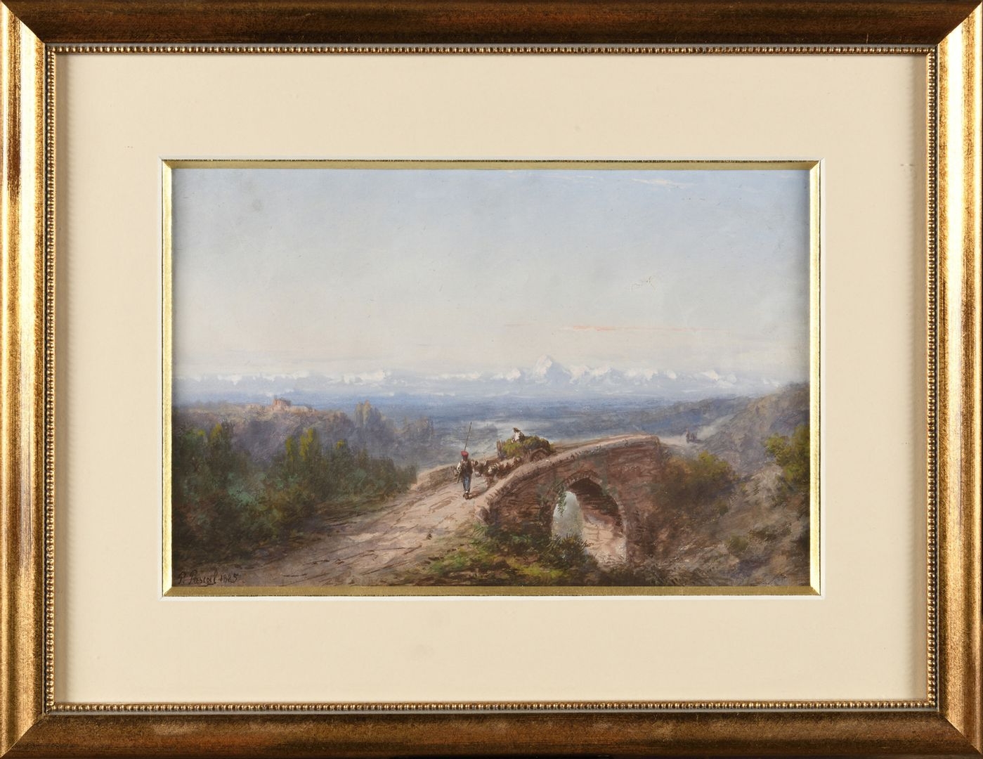 Paul B. Pascal | Italian Landscape (1885) | MutualArt