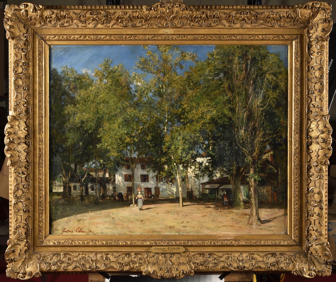 Colin Gustave | Basque House | Compare similar artworks | MutualArt