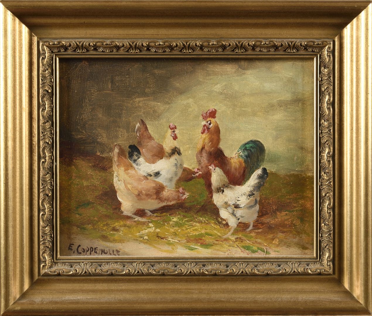 Edmond van Coppenolle | Poules | MutualArt