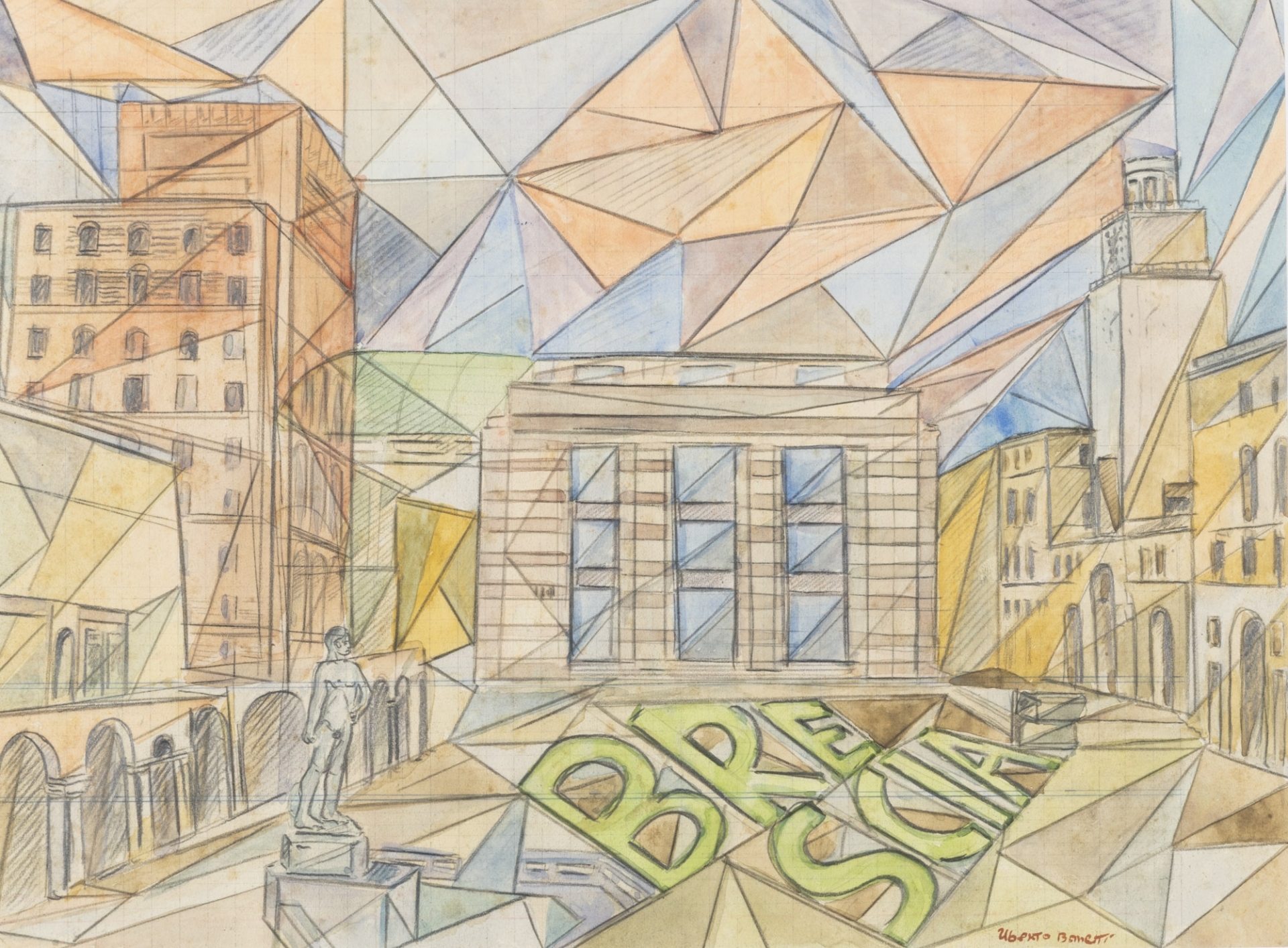 Uberto Bonetti | Seravezza, in volo ascensionale | MutualArt