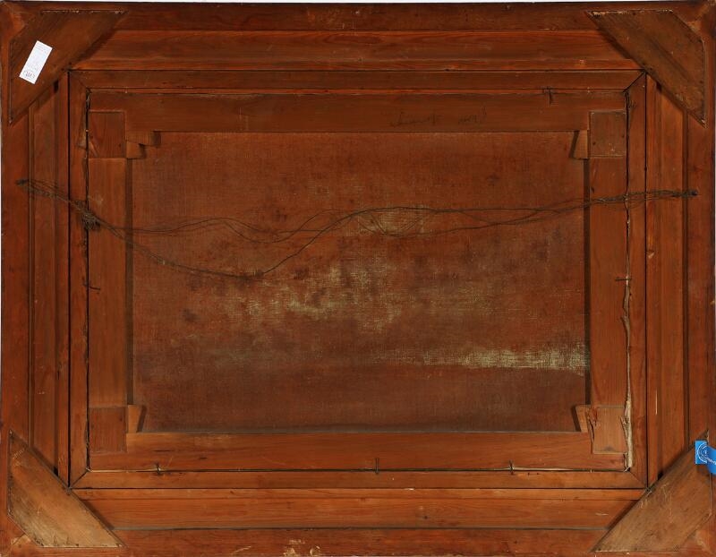 Vilhelm Bille | Seascape with numerous sailing ships and boats outside ...