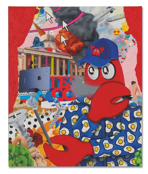 Philip Colbert | London Study (2017) | MutualArt