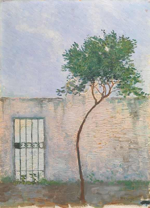 Baccio Maria Bacci | MURO E ALBERO (1932) | MutualArt