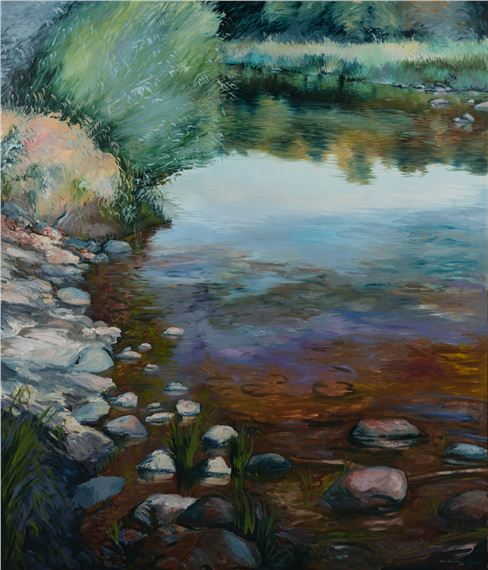 Robin John Anderson | Shadow Pond (1987) | MutualArt