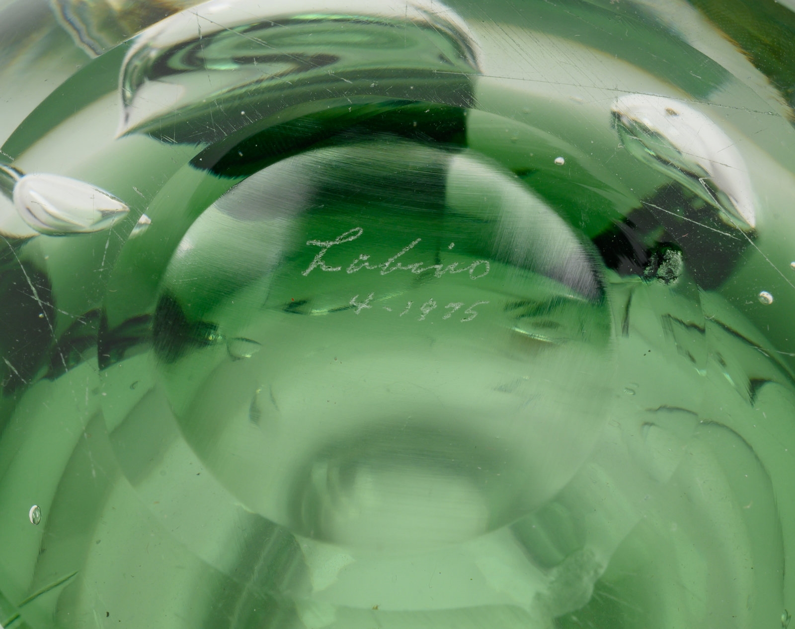 Dominick Labino | Two Paperweight Vases (1975) | MutualArt