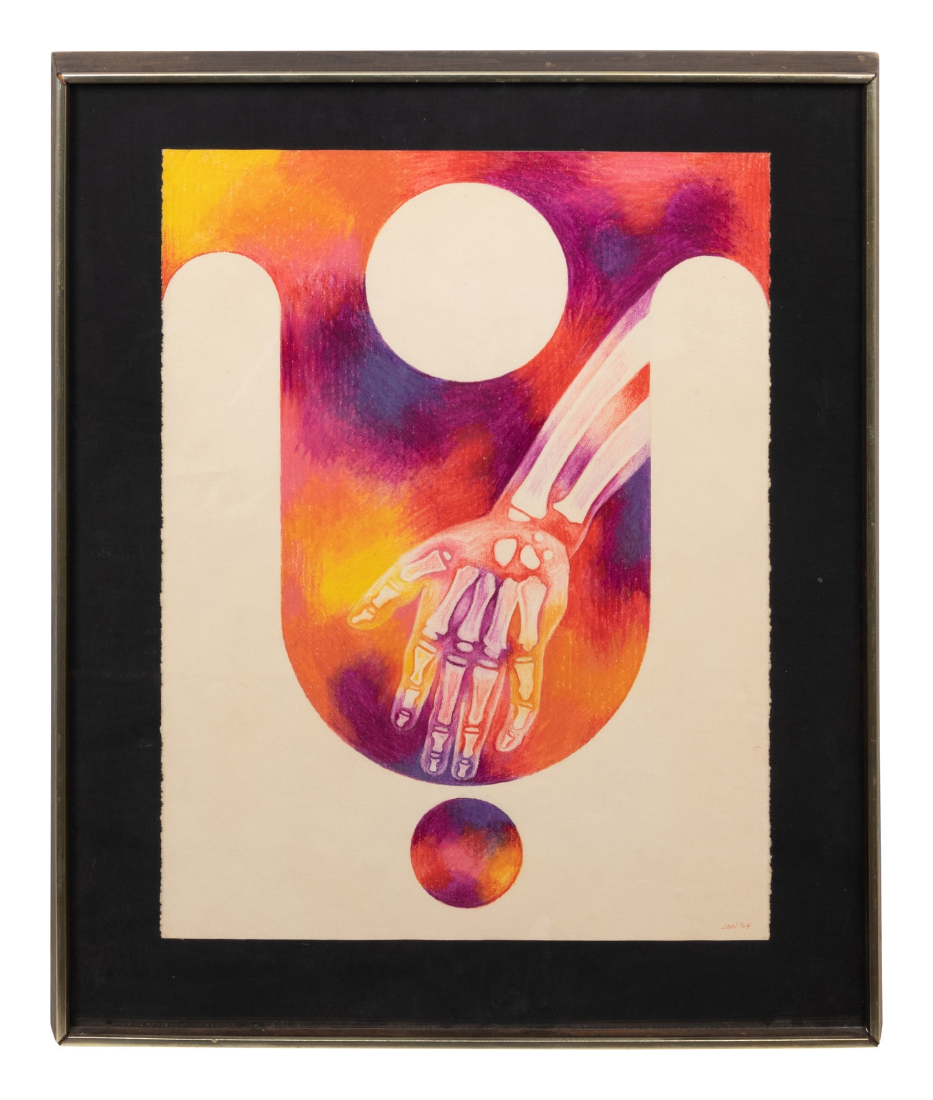 Lowell Nesbitt | X-Ray Hand (1964) | MutualArt