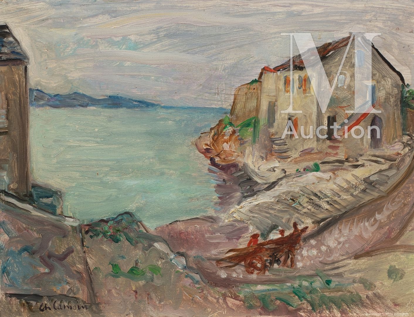 Charles Camoin | Composition aux fruits et pichet | MutualArt