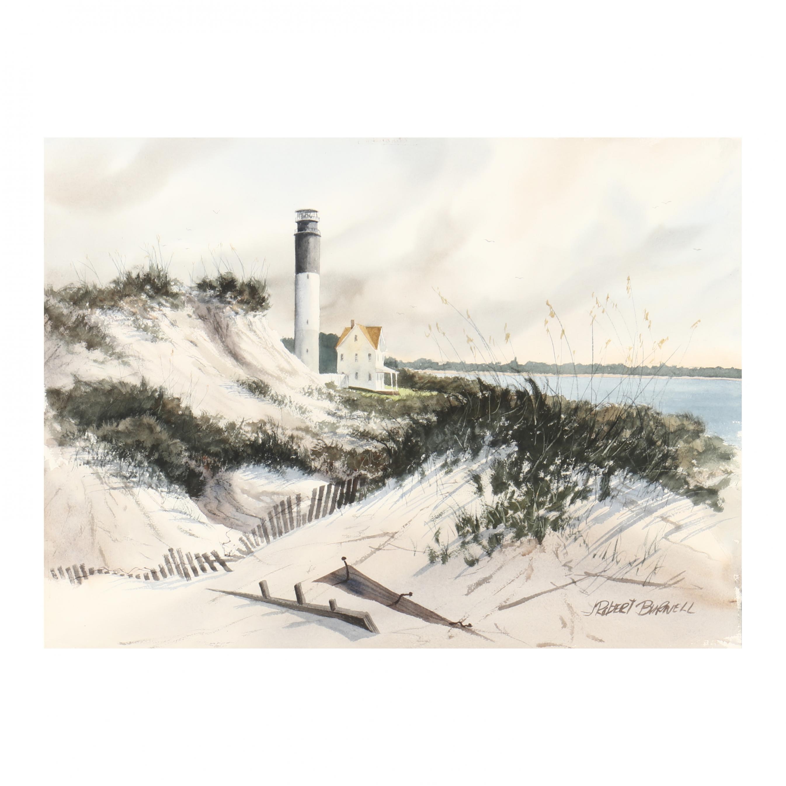 J. Robert Burnell | Mid-Atlantic Lighthouse | MutualArt
