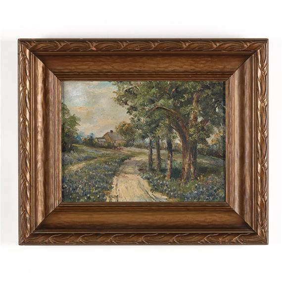 Emily Dillard | Texas Landscape with Bluebonnets | MutualArt