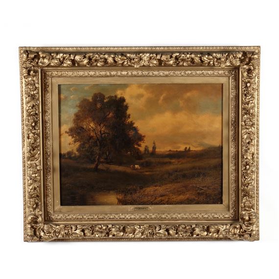 Patrick Vincent Berry | Landscape with Cows | MutualArt