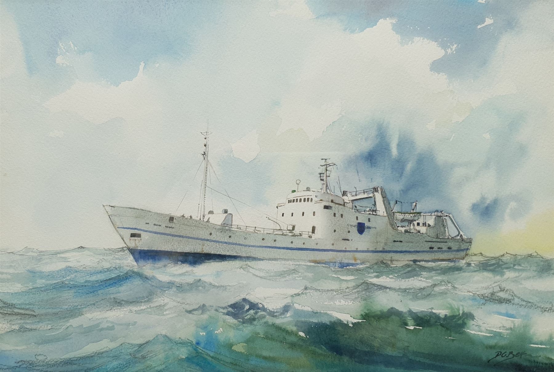 David C. Bell | Deep Sea Trawler | MutualArt