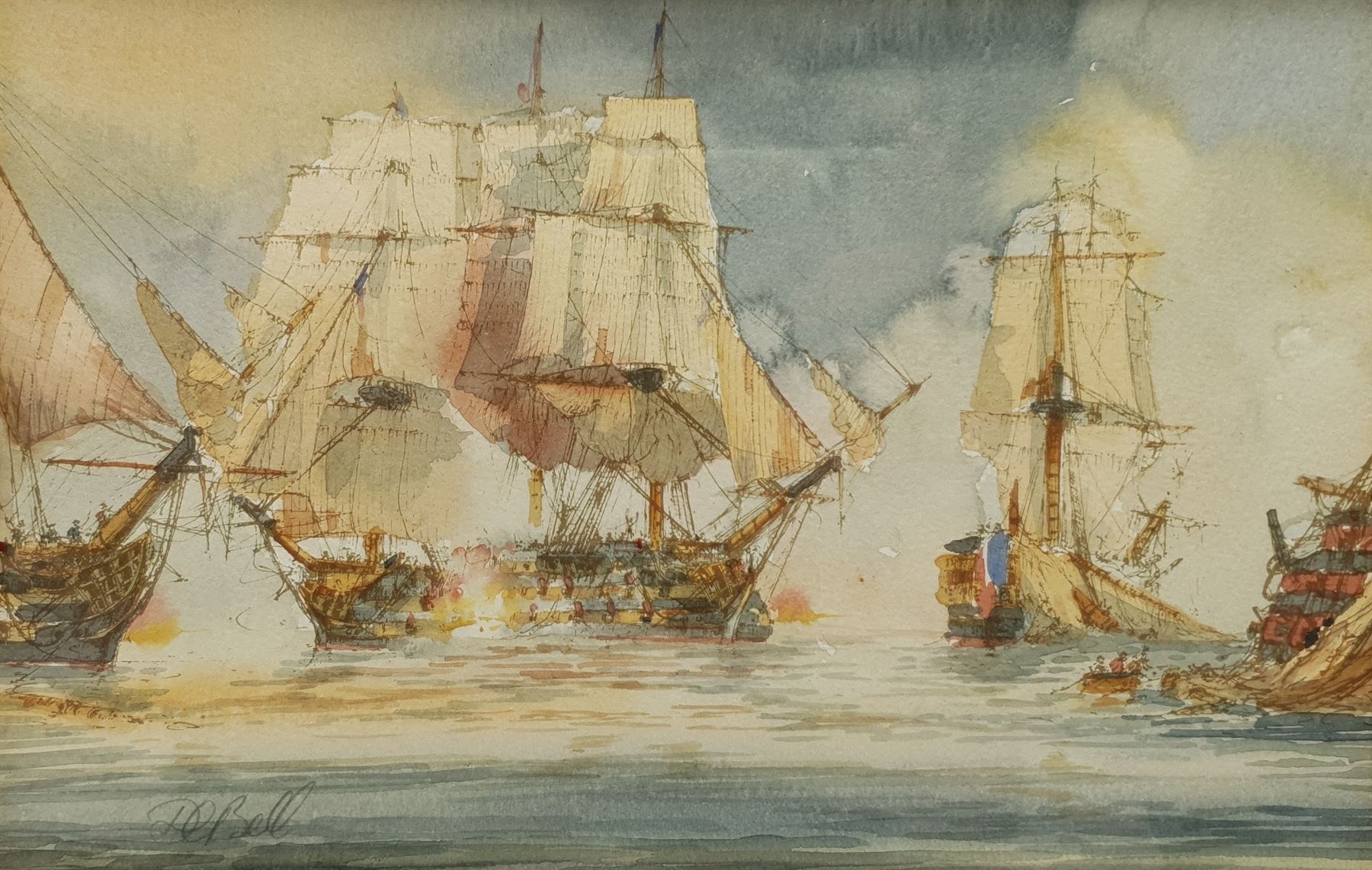 David C. Bell | The Battle of Trafalgar | MutualArt