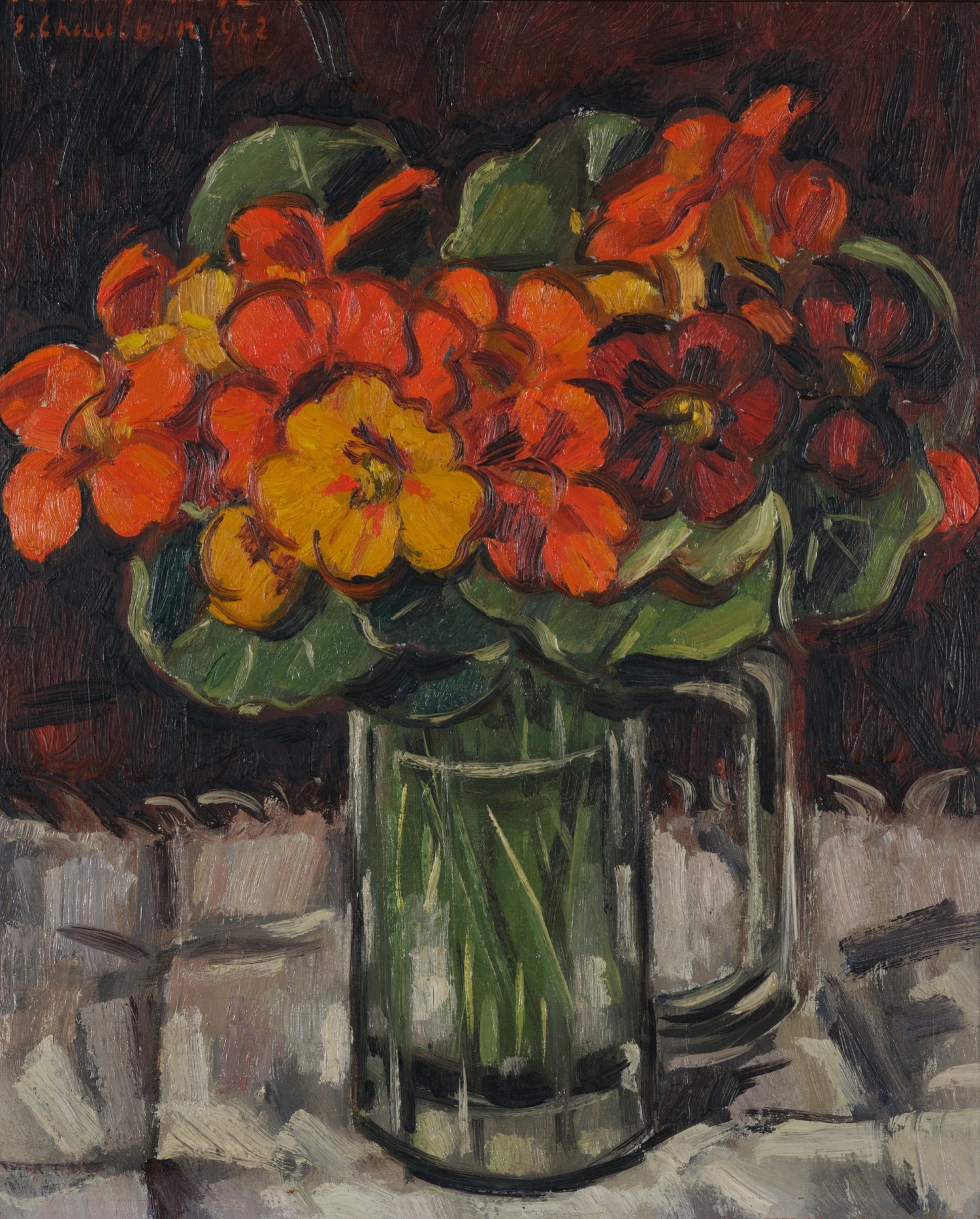 Emile-François Chambon | Bouquet de fleurs (1942) | MutualArt