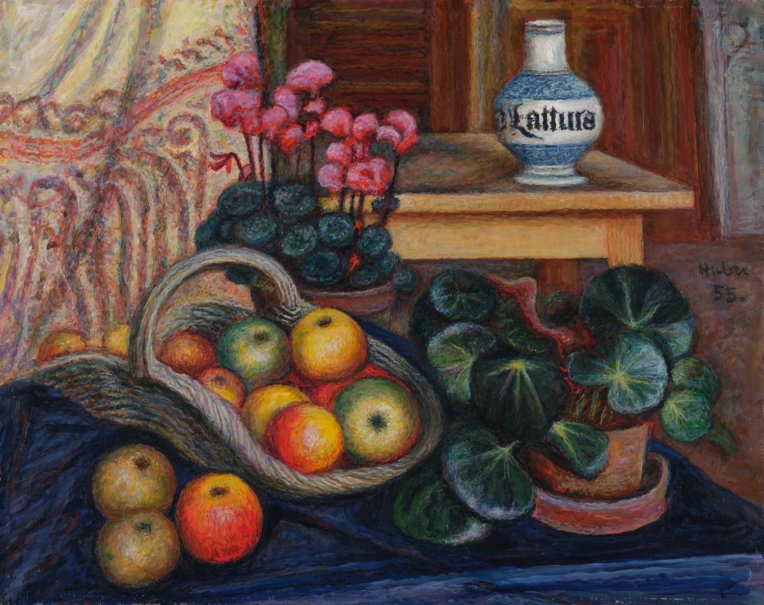 Hermann Huber | Stillleben (1955) | MutualArt