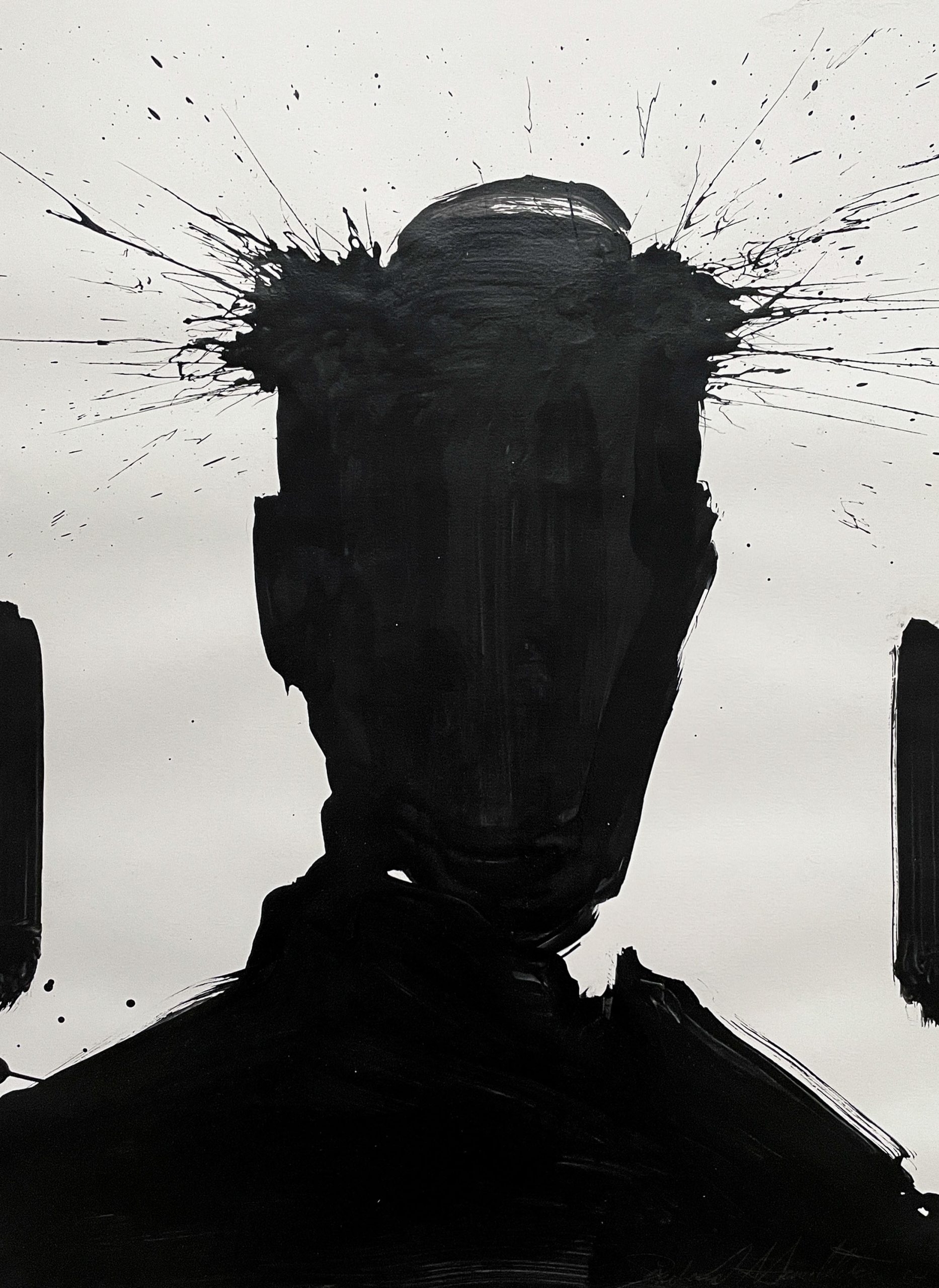 Richard Hambleton | Shadow Head Portrait | MutualArt