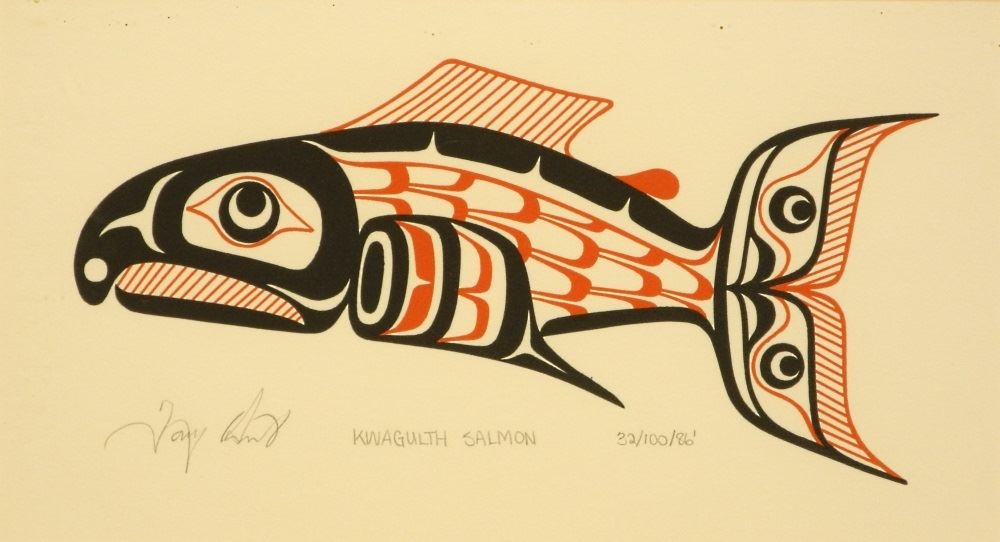 Inuit Salmon Art