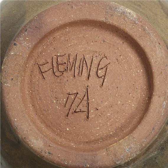 Frank Fleming | Two Pieces of Art Pottery (1974) | MutualArt