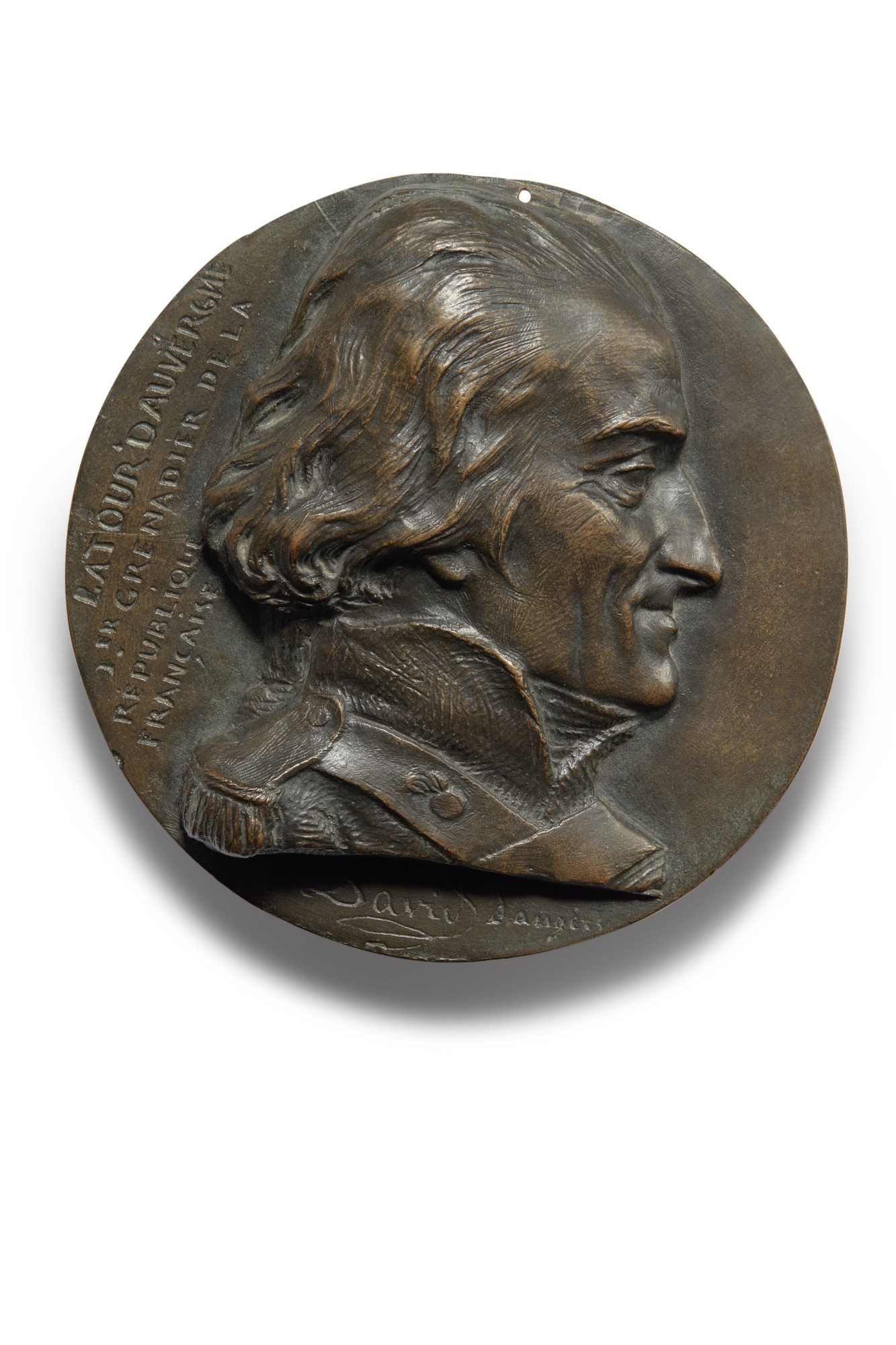 Pierre Jean David d'Angers | Four Portrait Medallions of Military ...