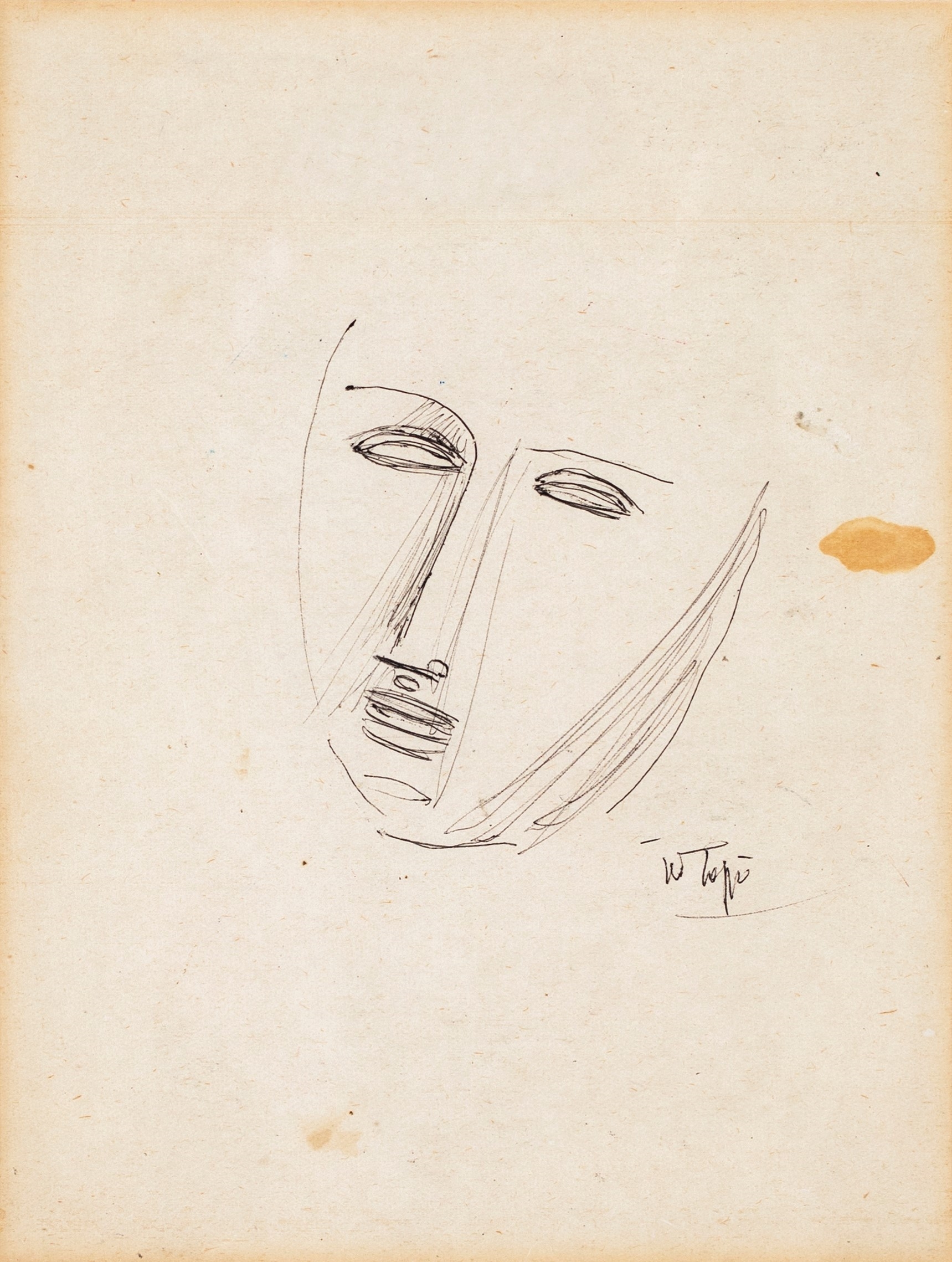 Mario Tozzi | Testina | MutualArt