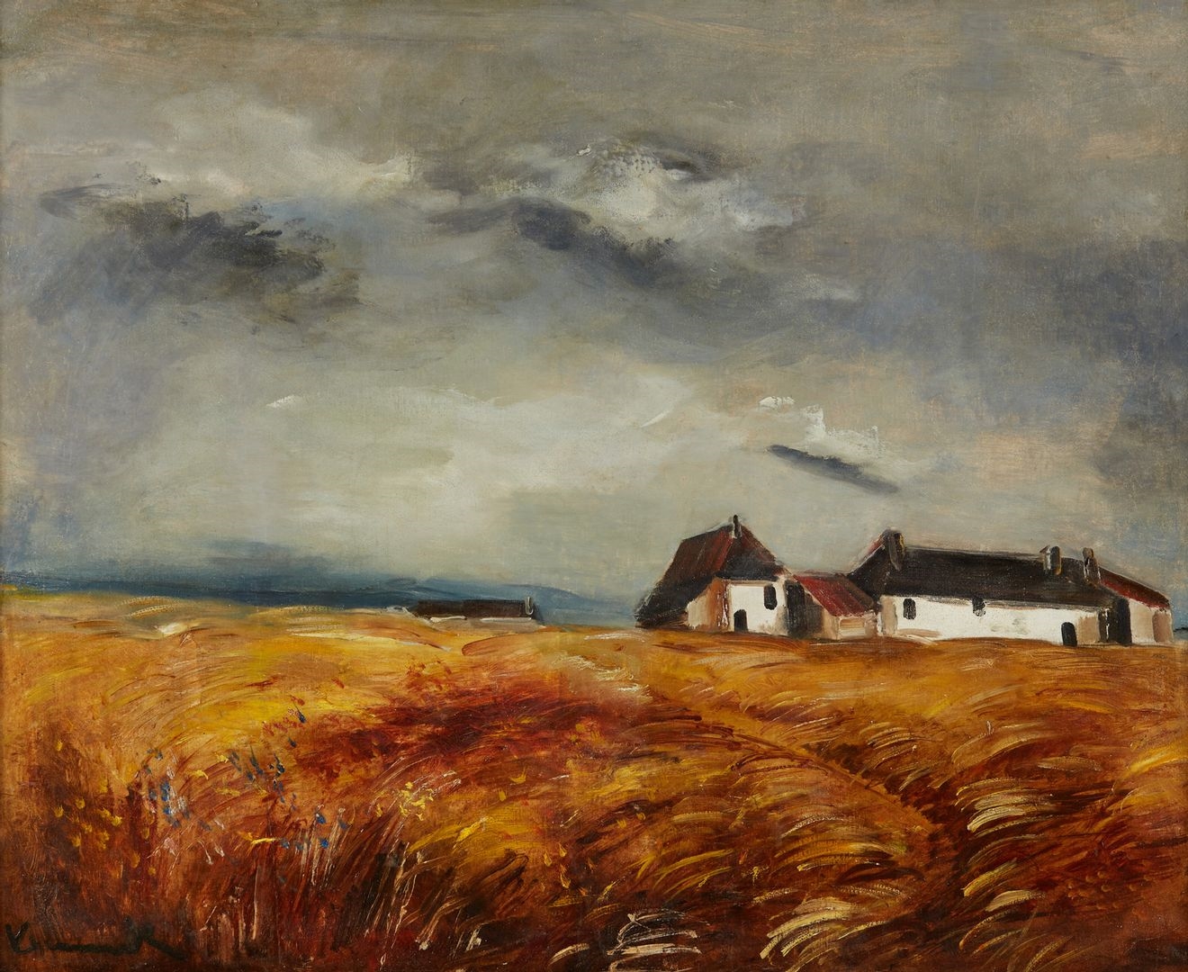 Maurice de Vlaminck | Château et Eglise de Ledenix (environs d'Oloron ...