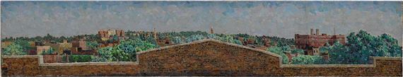 Herman Rose | Brooklyn Rooftop (1953) | MutualArt