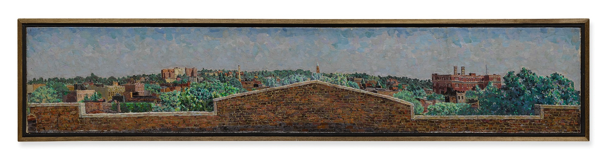 Herman Rose | Brooklyn Rooftop (1953) | MutualArt