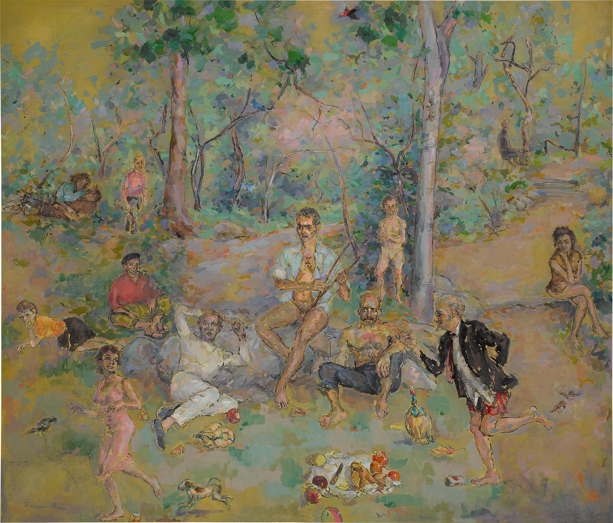 Herman Rose | Orpheus, Homage to Poet Edward Field (1962) | MutualArt