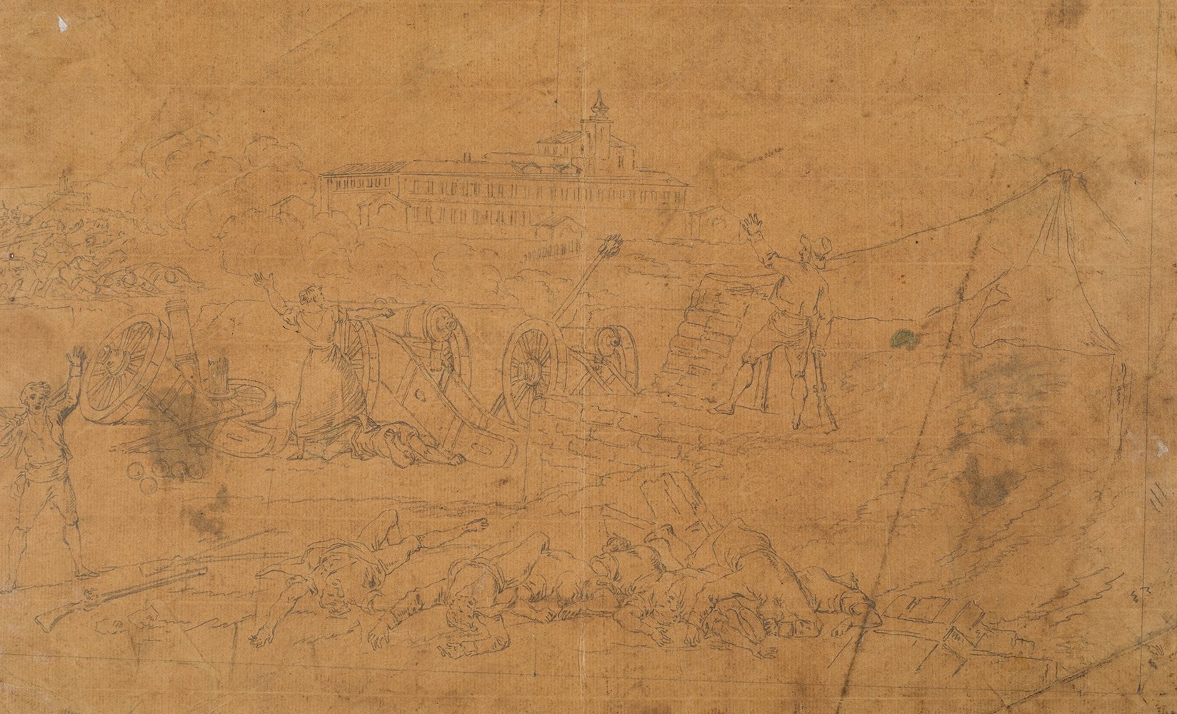 Fernando Brambila | Vista del Real palacio de Aranjuez, por la parte de ...
