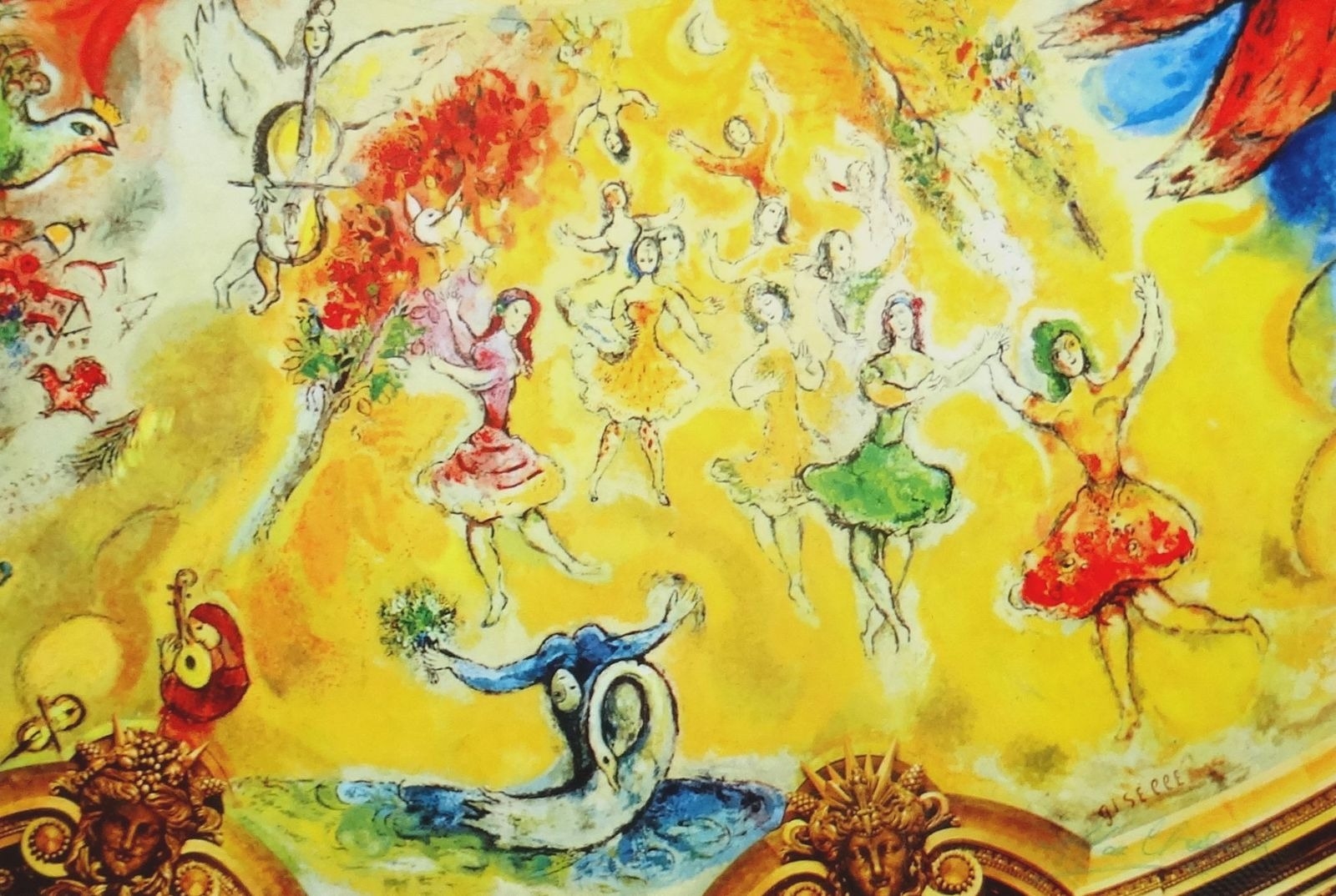 Marc Chagall | Paris Opera Ceiling (1969) | MutualArt
