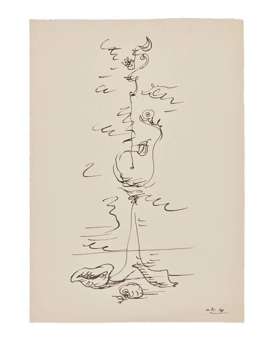 André Masson | Woman and shells (1929 - 1930) | MutualArt