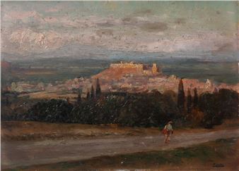 Paul Saïn | Portrait of the famous painter (1902) | MutualArt