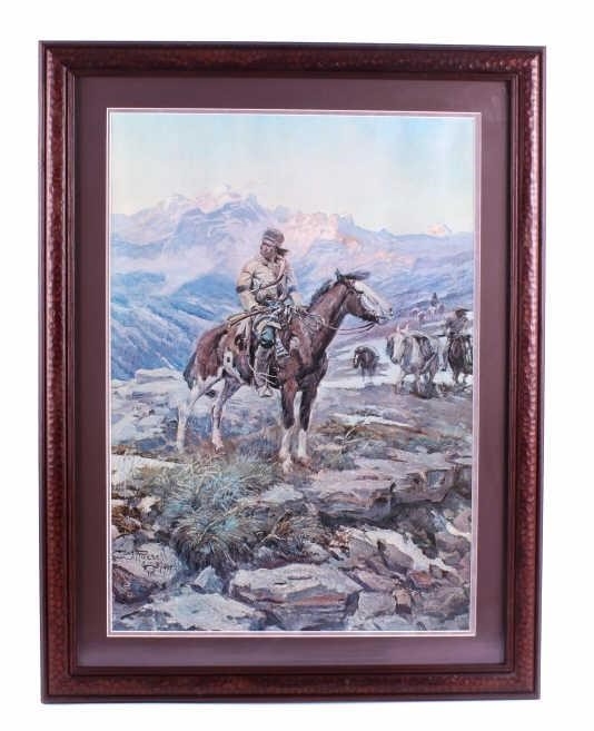 Charles Marion Russell | Free Trappers (1911) | MutualArt