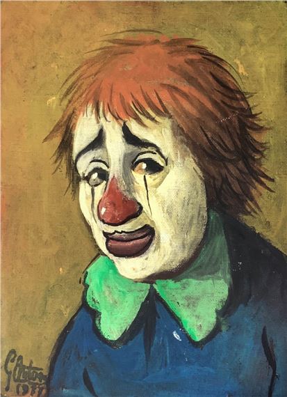 Gianfranco Antoni | Clown face (1977) | MutualArt