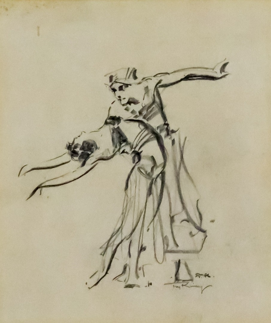 Troy Kinney | Two dancers | MutualArt