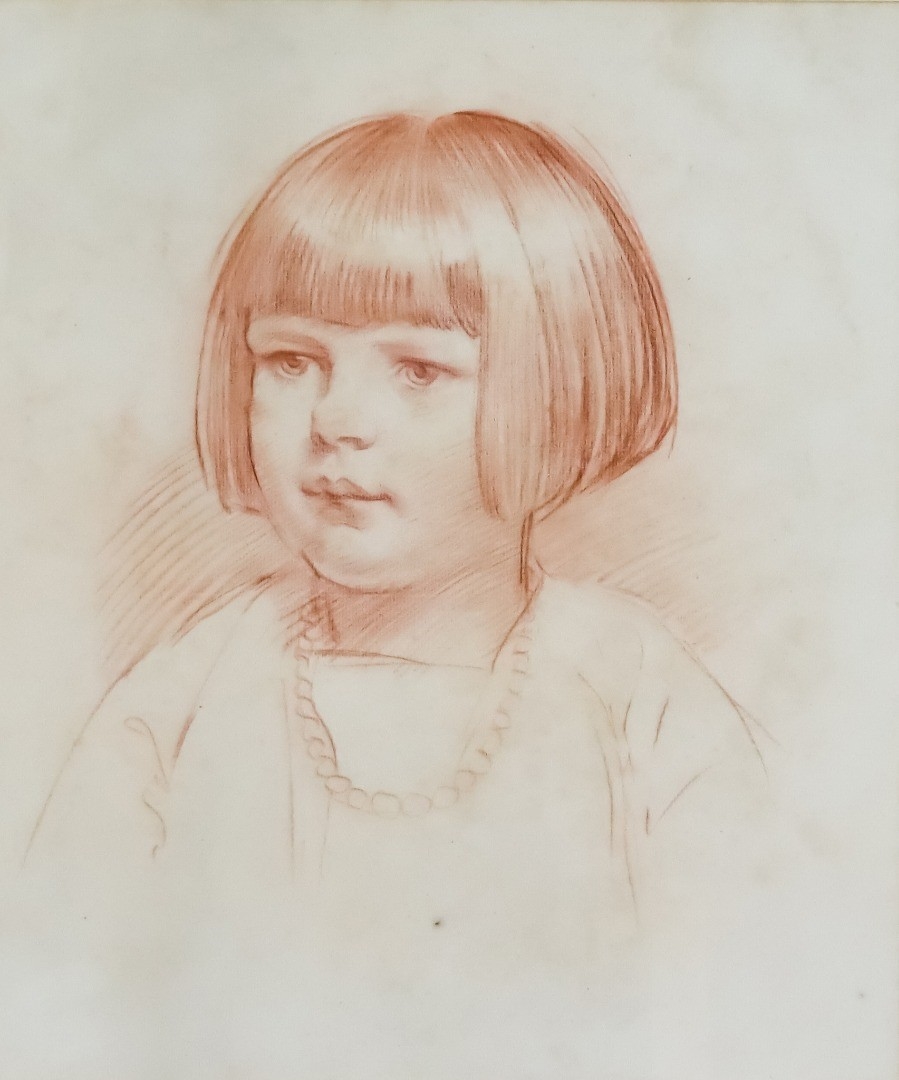 Harold Speed | Shoulder-length portrait of the artist's daughter ...