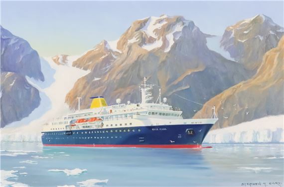 Stephen J. Card | Ship portrait - Saga Pearl I | MutualArt