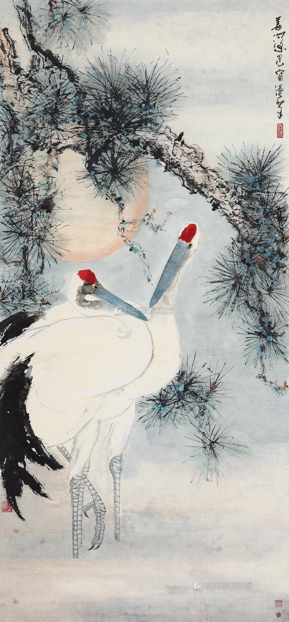 Yang Shanshen | YANG SHANSHEN Sacred Cranes | MutualArt