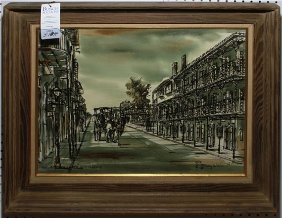 Franz Weiss | New Orleans Painting (1968) | MutualArt