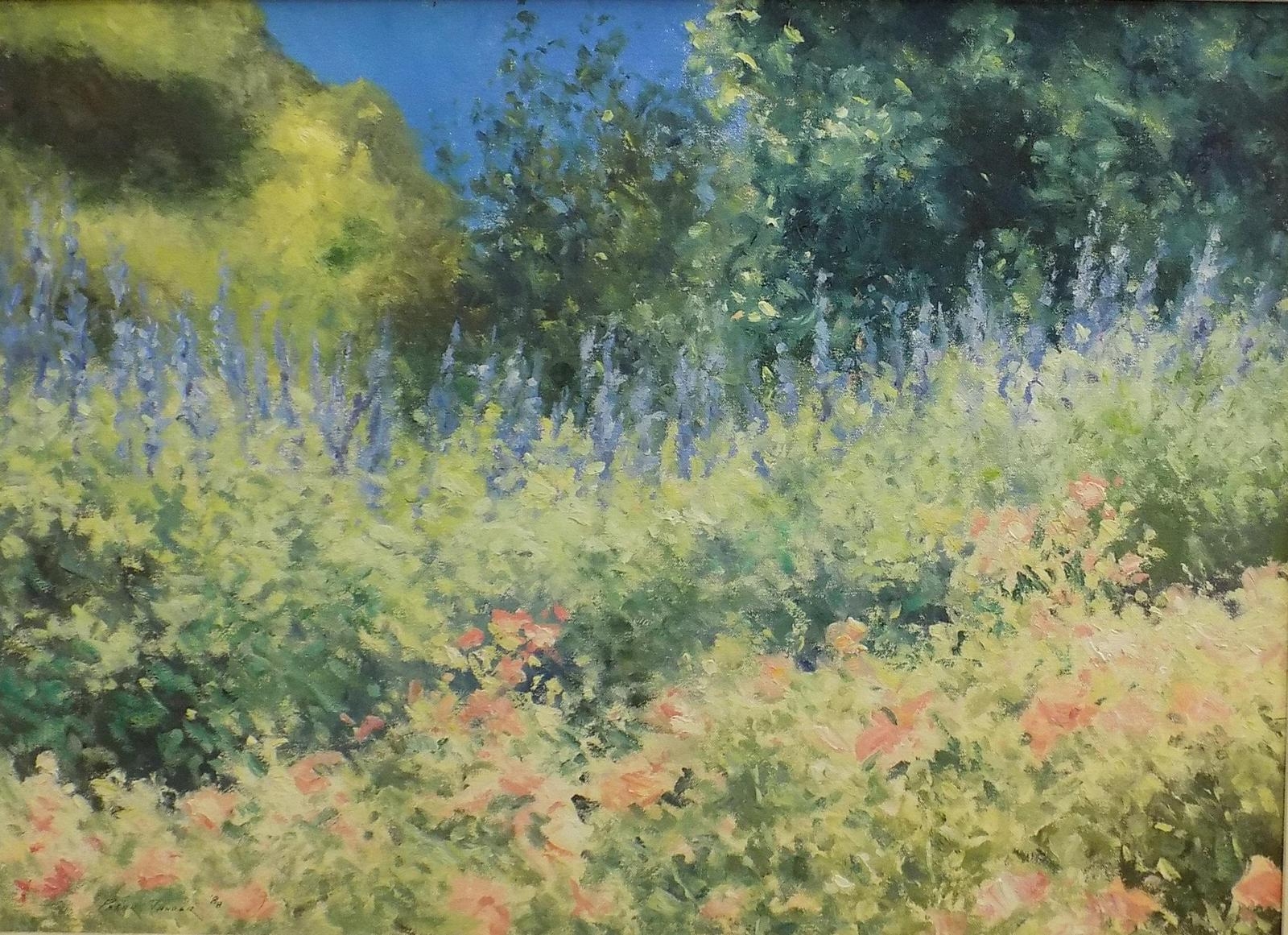 Peter Jander | Vibrant Garden View | MutualArt
