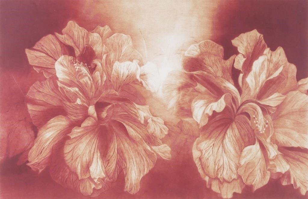 Gatja Helgart Rothe | Hibiscus floral | MutualArt