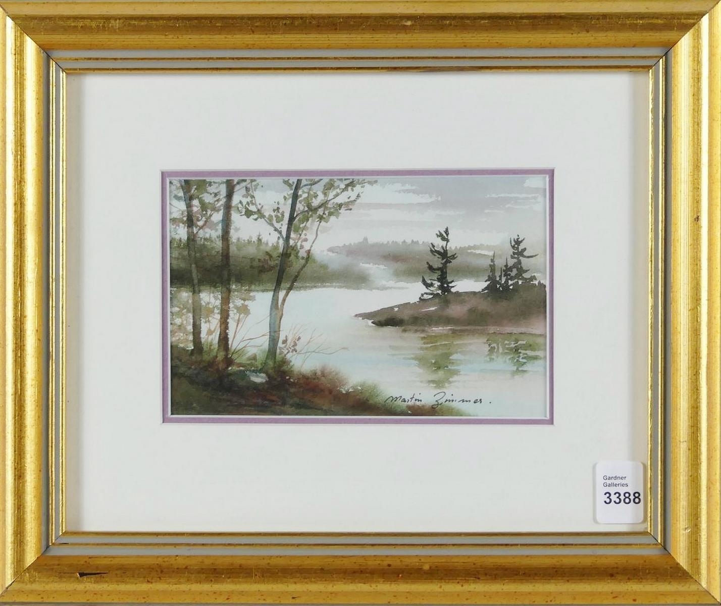 Martin Zimmer | Untitled: The Thames River | MutualArt