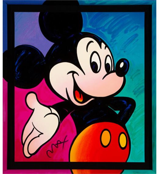 Peter Max | Mickey Mouse, from Mickey Mouse (1995) | MutualArt