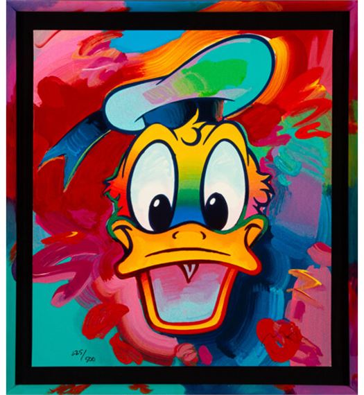 Peter Max | Donald Duck, from Disney Suite (1994) | MutualArt