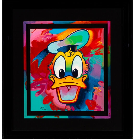 Peter Max | Donald Duck, from Disney Suite (1994) | MutualArt