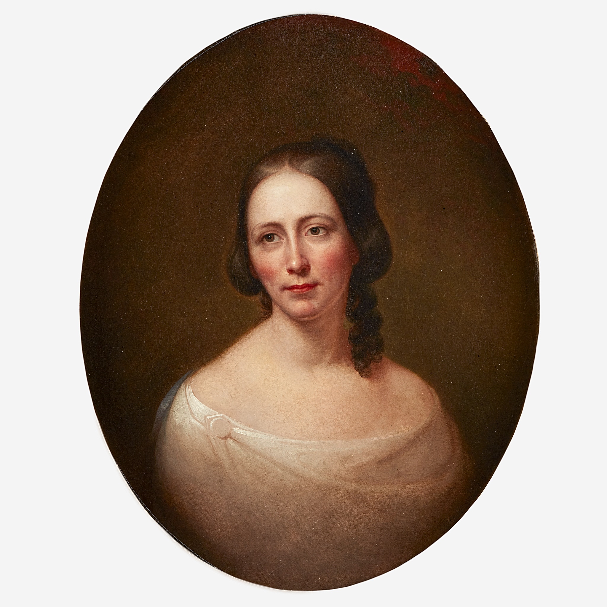 Rembrandt Peale | Portrait of Amelia Priestman (1849) | MutualArt