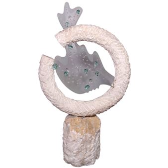 Impy Pilapil | A panel glass sculpture (1994) | MutualArt